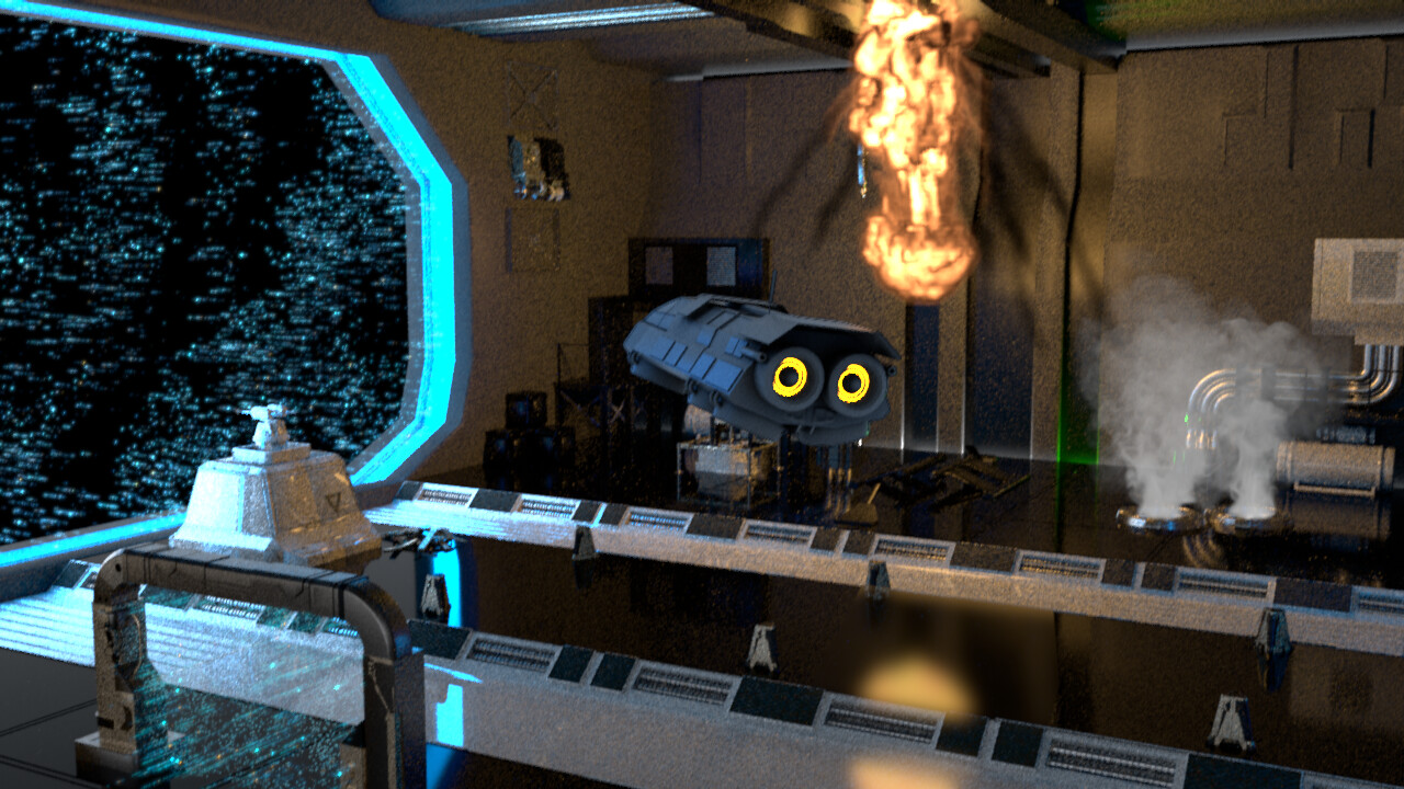 ArtStation - Spatial Scene - FX