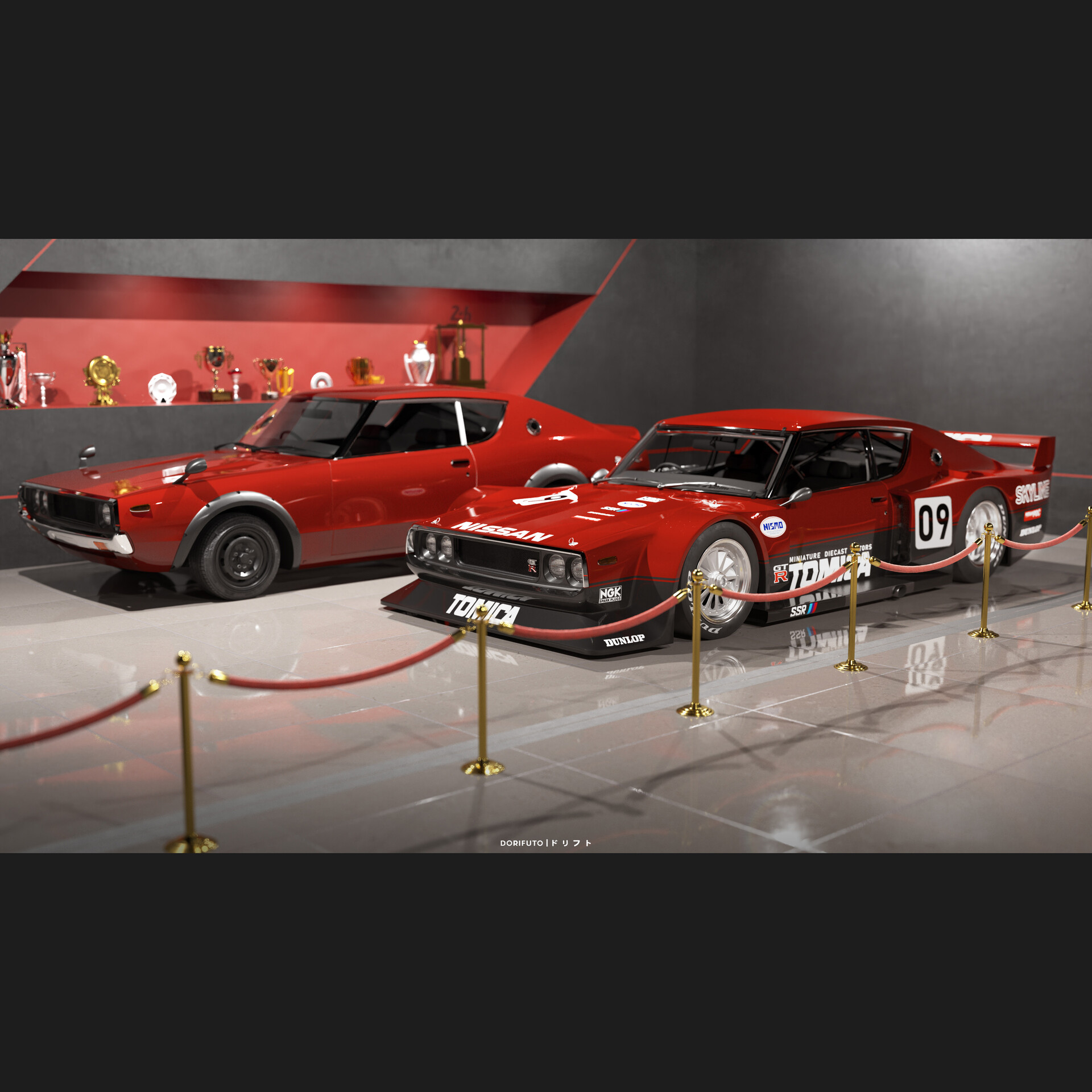 ArtStation - Group-5 Kenmeri skyline