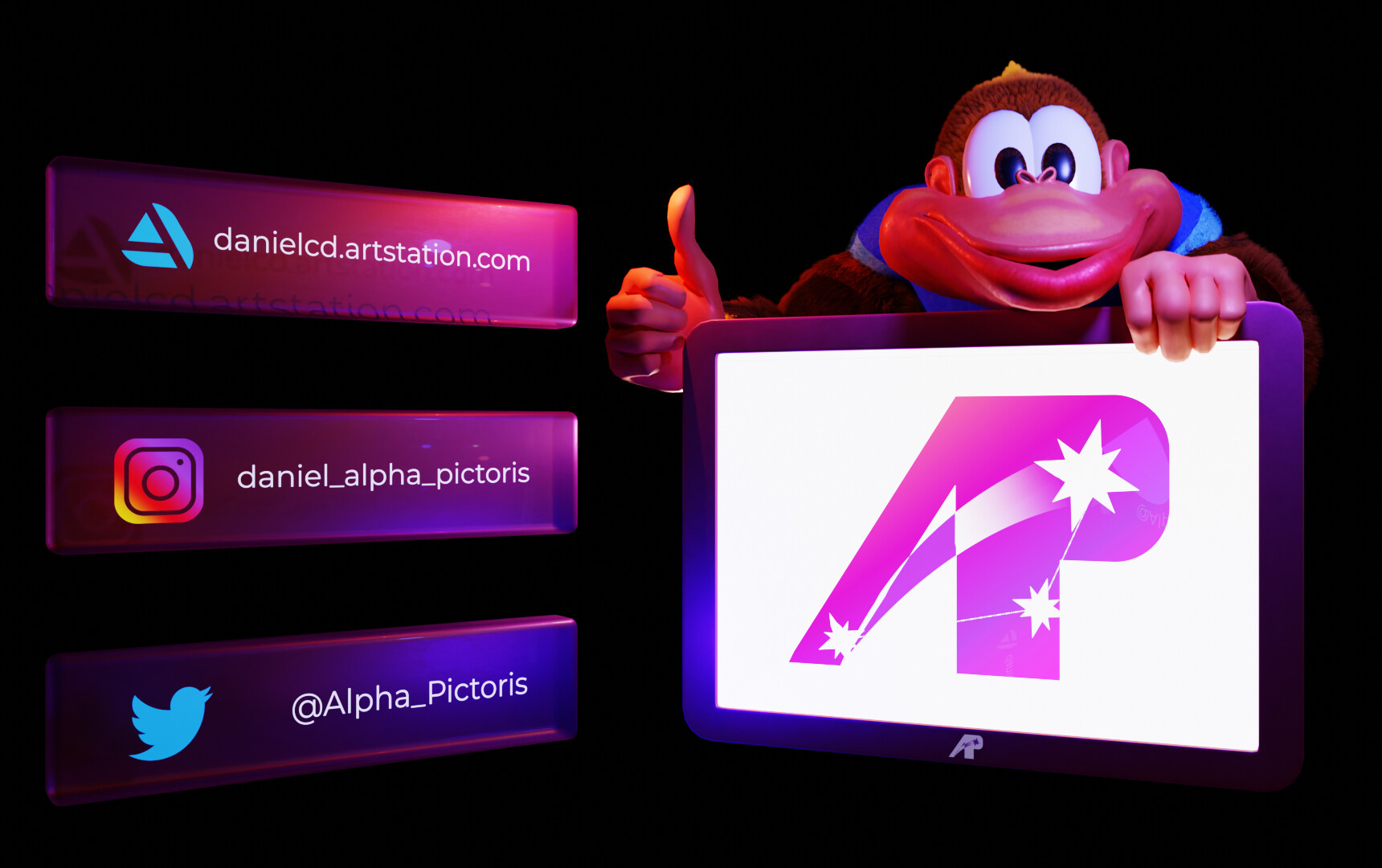 ArtStation - Kiddy Kong from DKC3