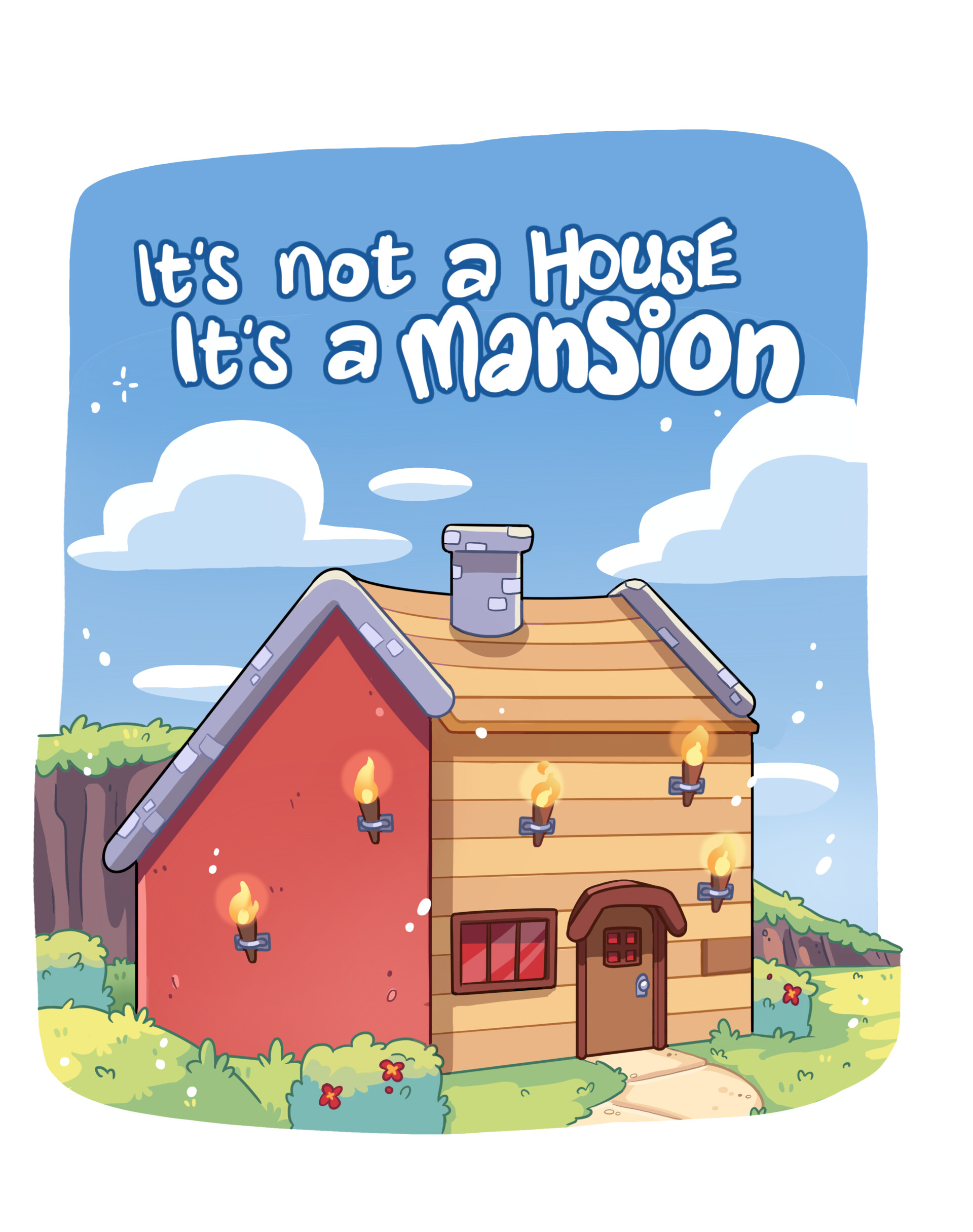 ArtStation - Commission - Iskall's Mansion