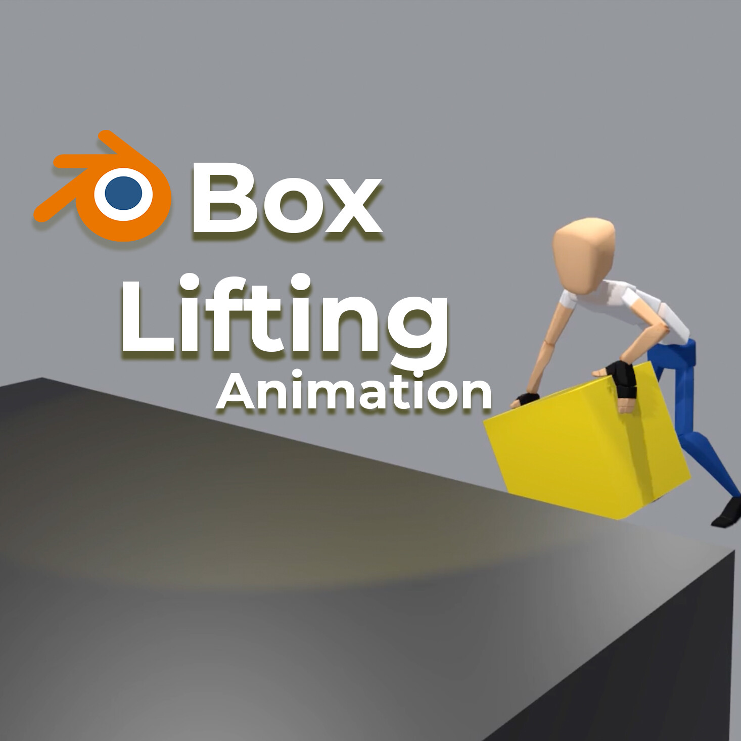 ArtStation - Box Lifting Animation