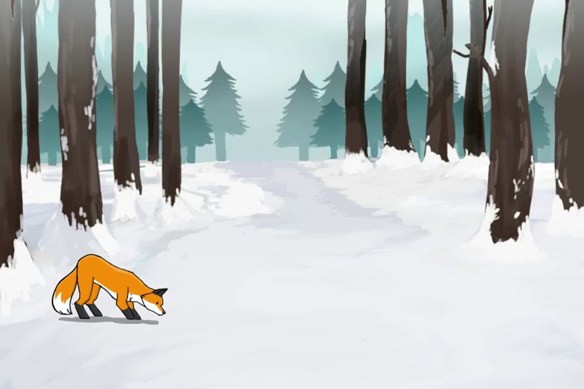 ArtStation - Jumping Fox Animation