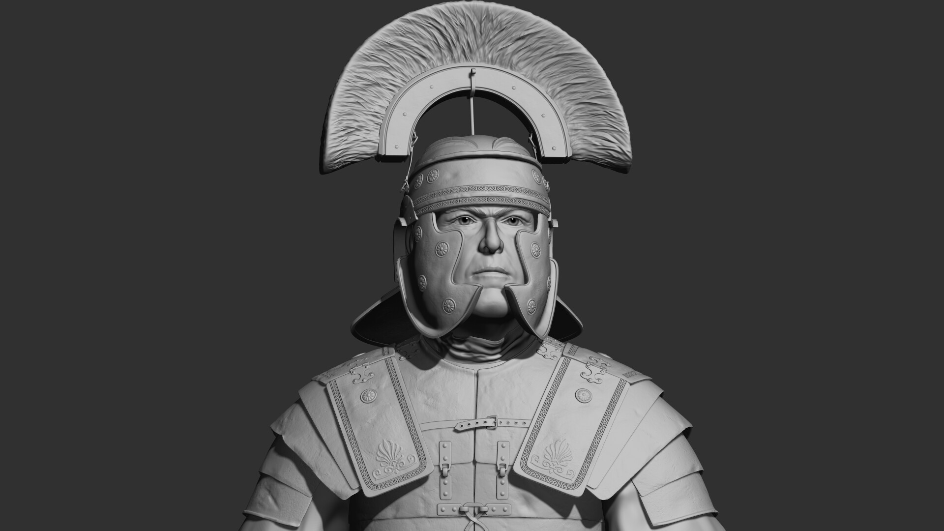 ArtStation - Roman Centurion bust