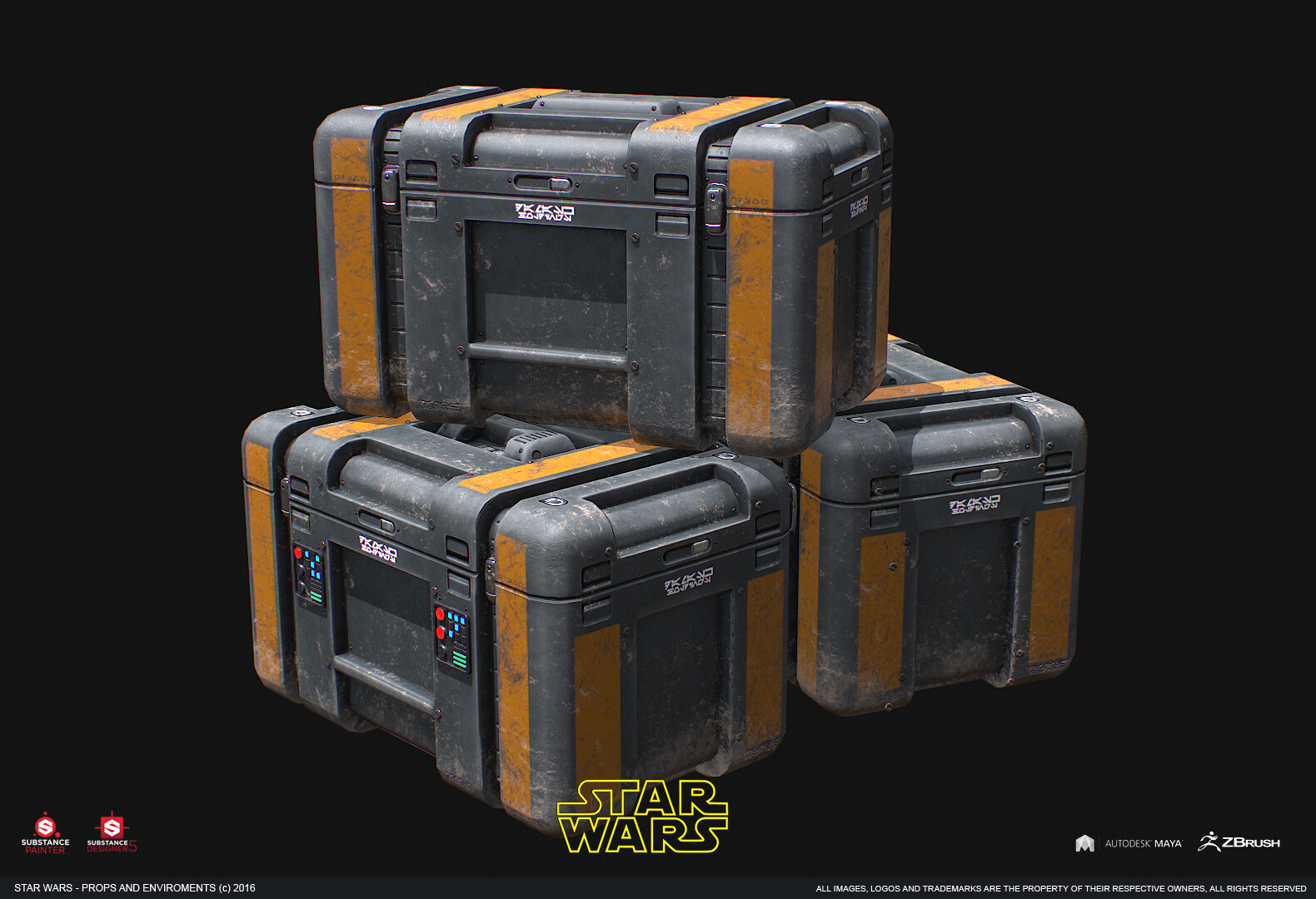 ArtStation - Crates - Star Wars Props