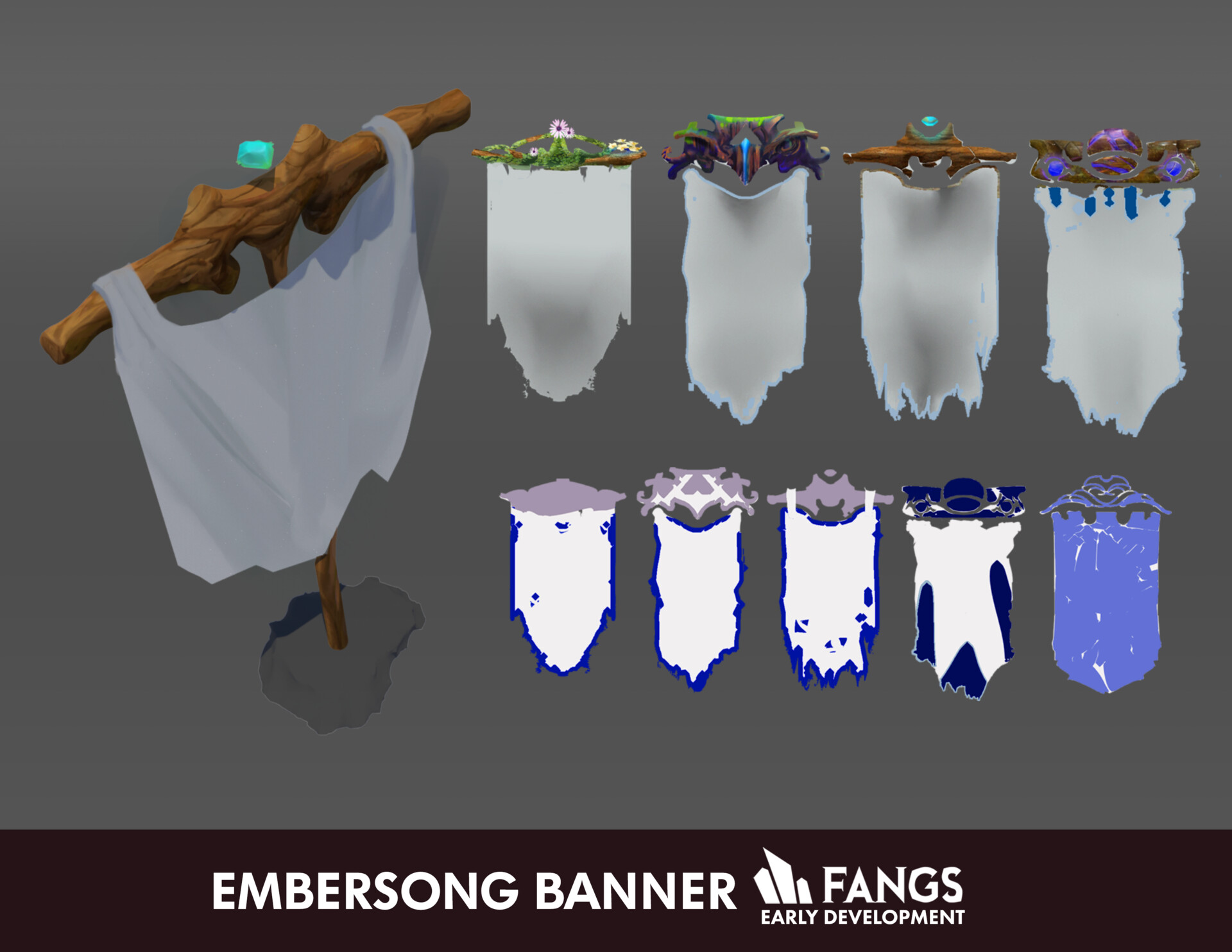 ArtStation - Embersong Banner