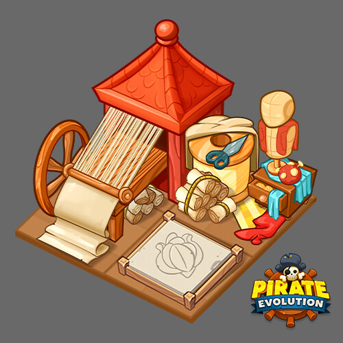 ArtStation - Pirate Evolution - Some Art Assets