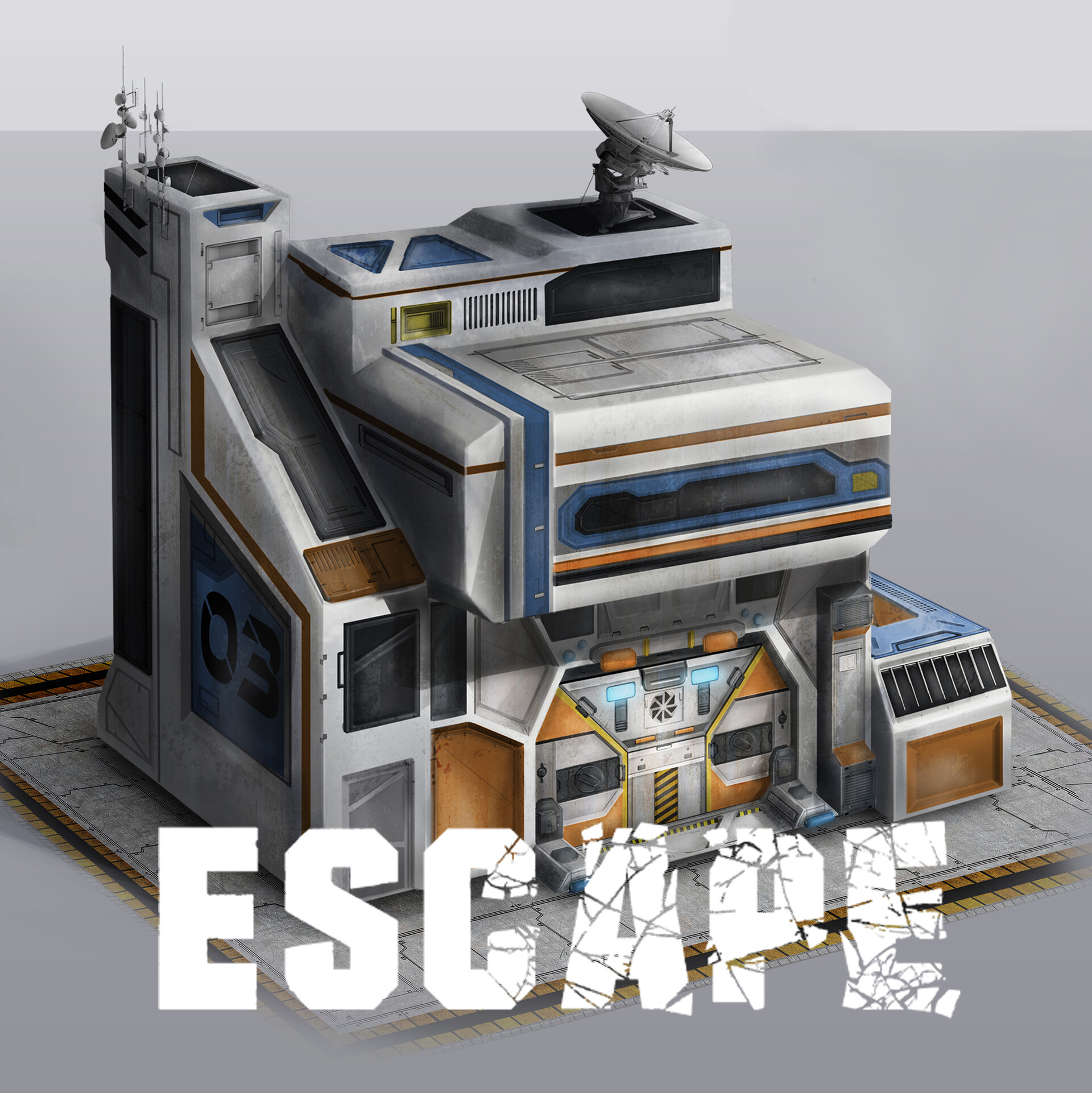 ArtStation - Escape - Bunker