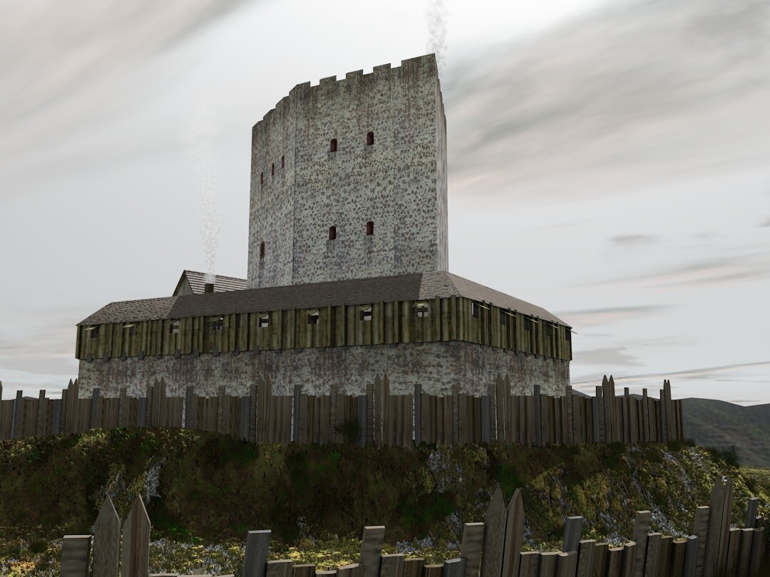 ArtStation - Carolingian to Salian Hill Castle