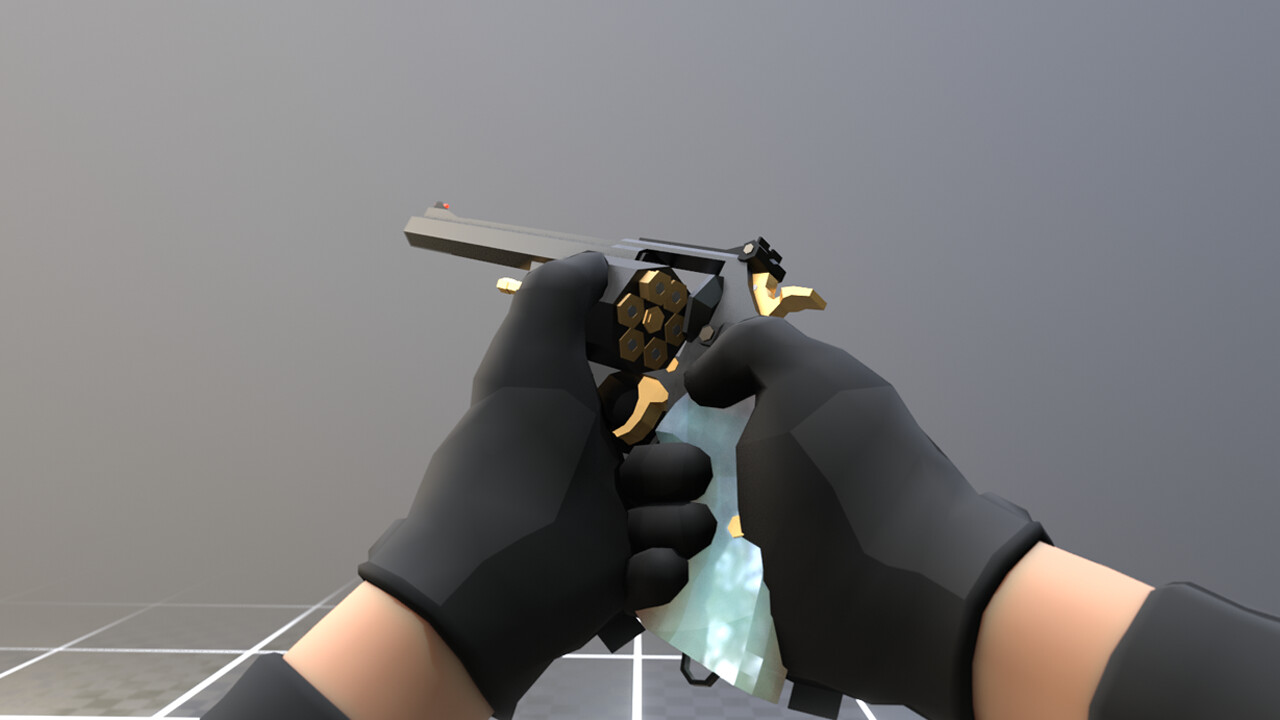 ArtStation - Flashy Revolver Animation