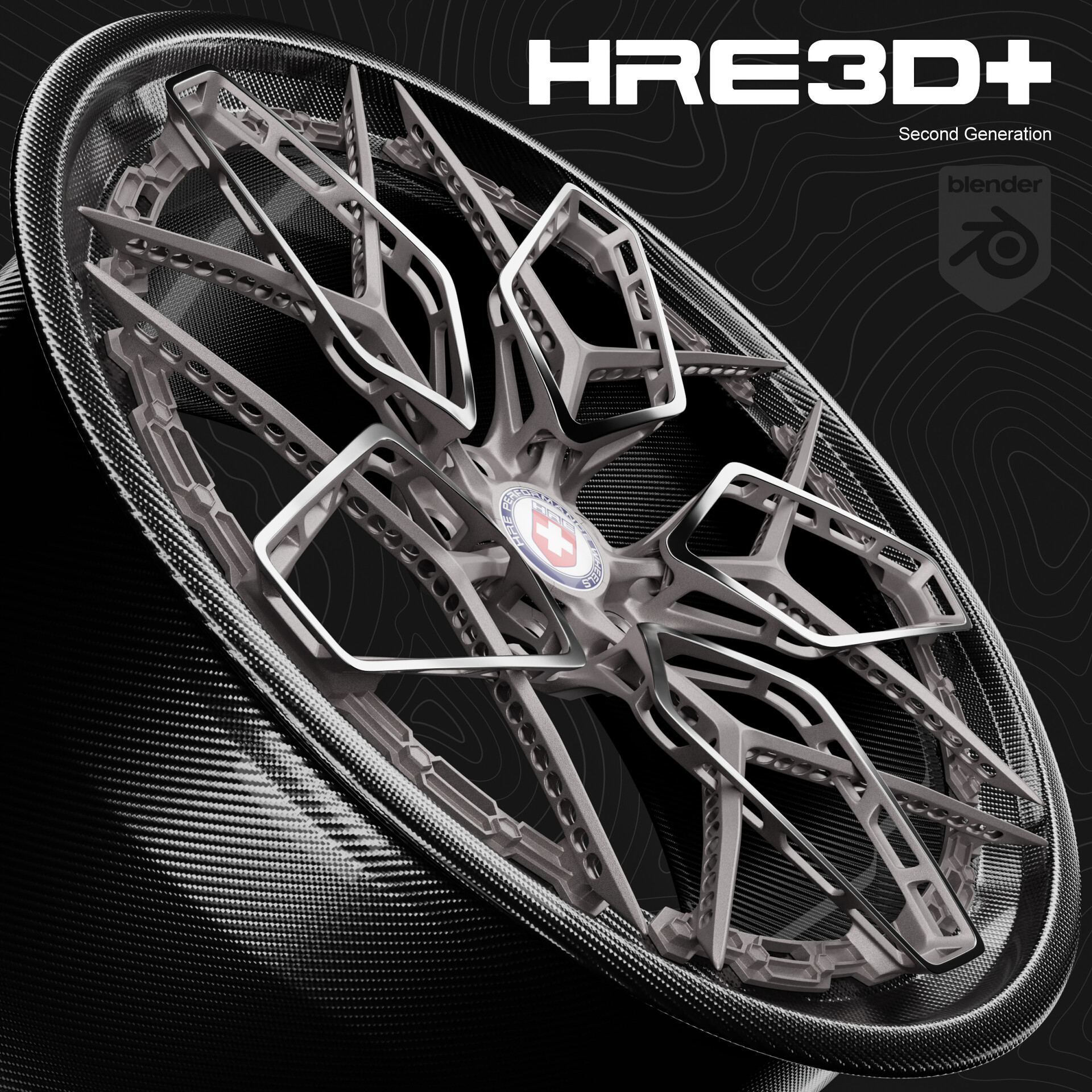 ArtStation - HRE HRE3D+ second gen rim CG animation