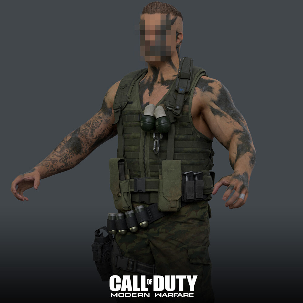 ArtStation - Call of Duty Modern Warfare - Minotavr skin