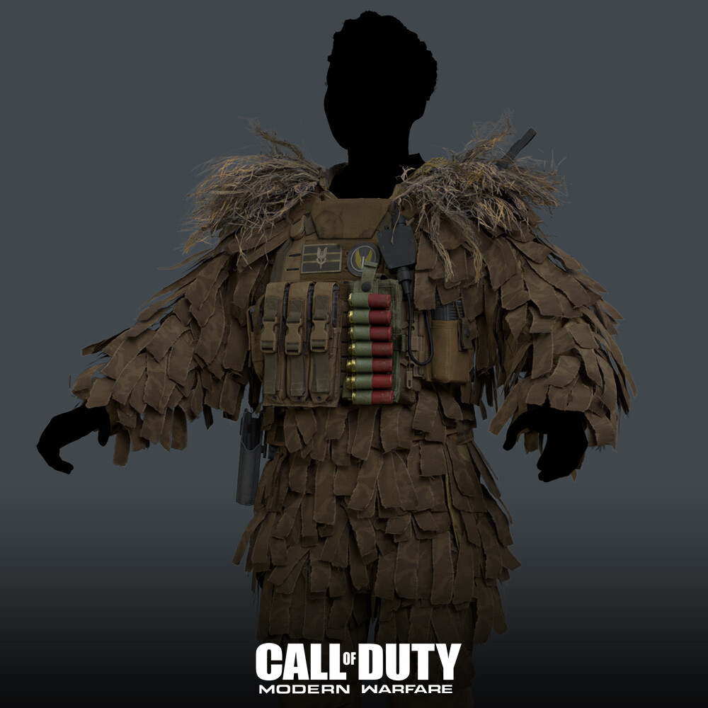 ArtStation - Call of Duty Modern Warfare - Syd skin