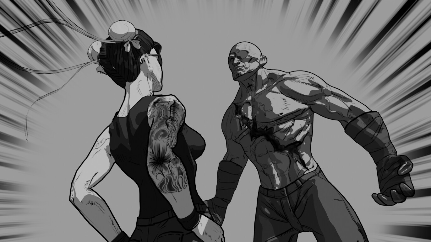 ArtStation - fighting