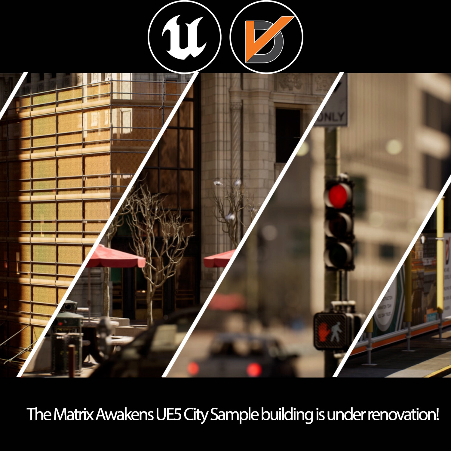 ArtStation - The Matrix Awakens UE5 City Sample building is under ...