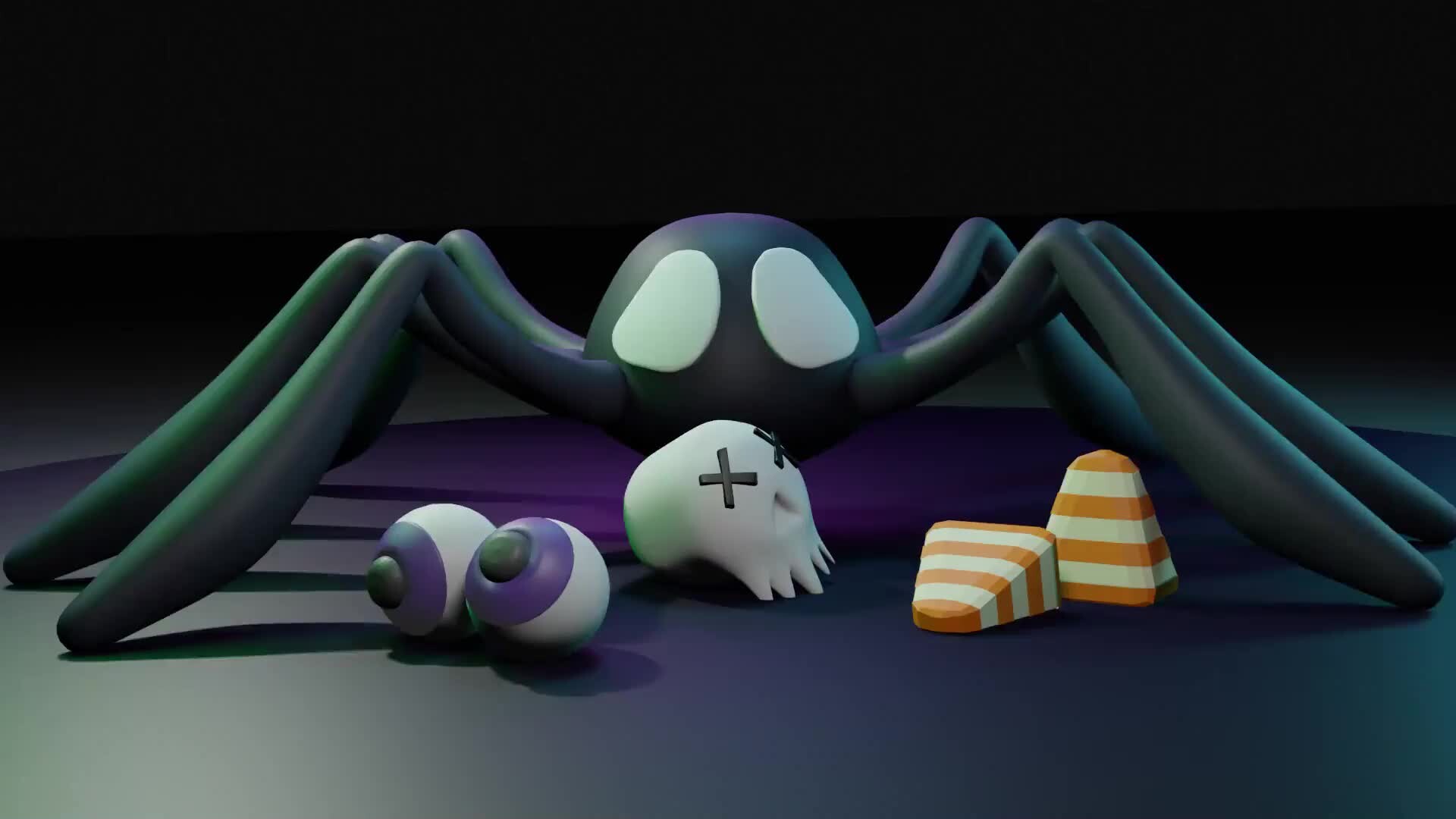 ArtStation - Spooky spider