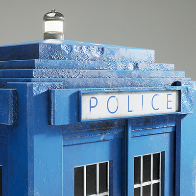 ArtStation - Metropolitan Police box