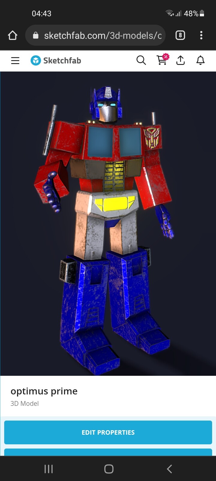 ArtStation - Optimus prime