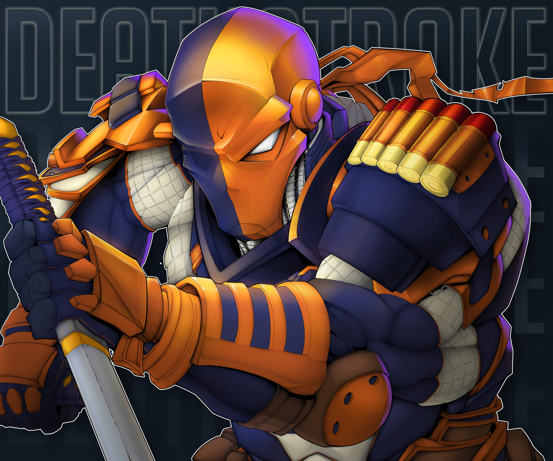 ArtStation - Deathstroke, DC Comics