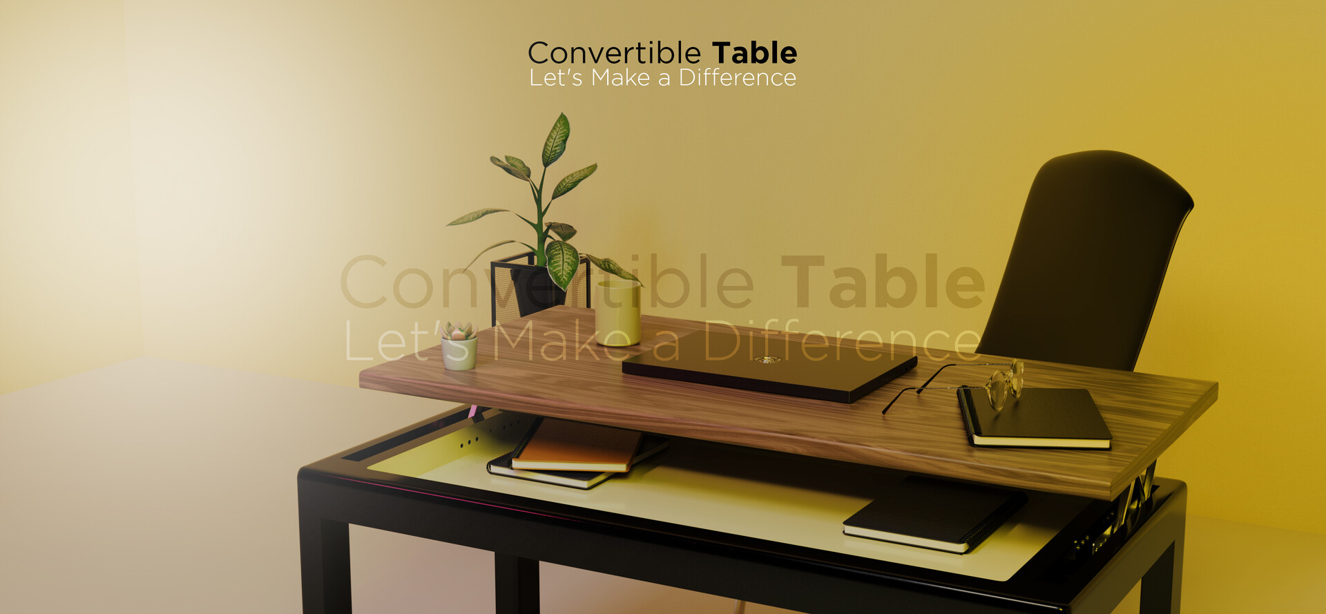 ArtStation - Convertible Table | Furniture Design