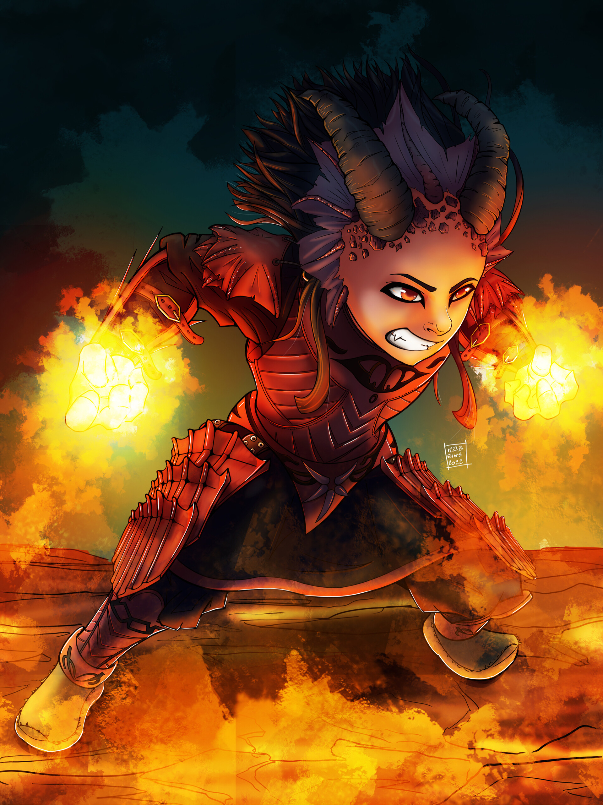 ArtStation - Efreet the Daraco