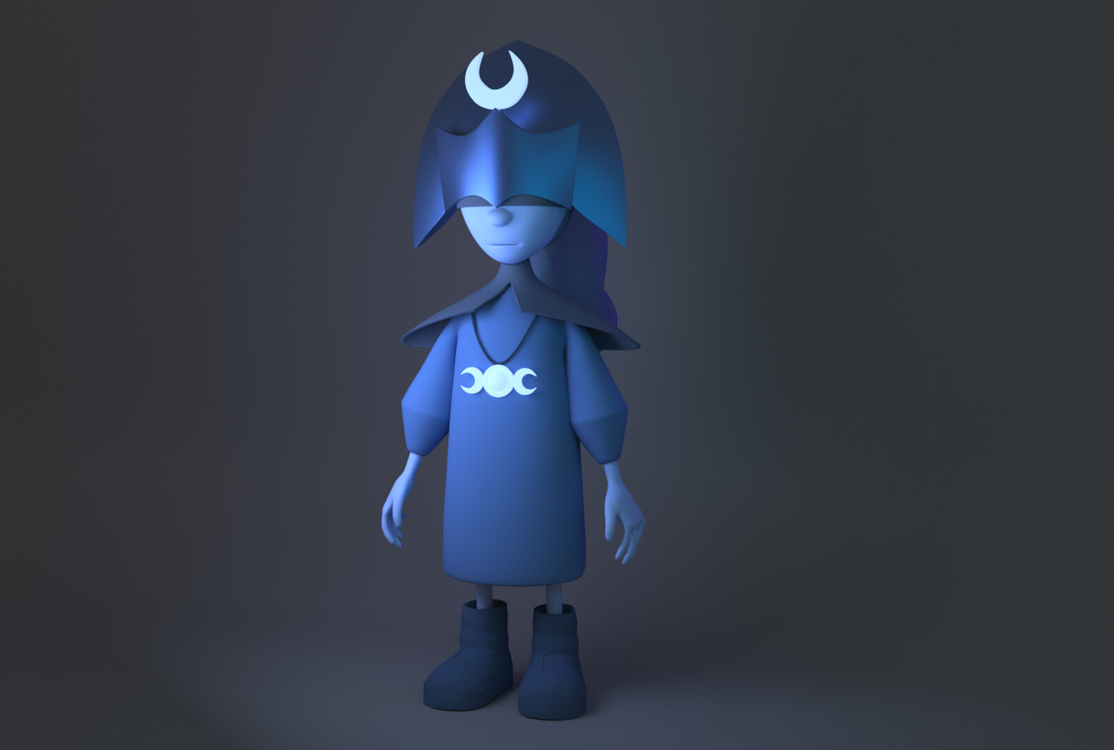 ArtStation - Moon goddess