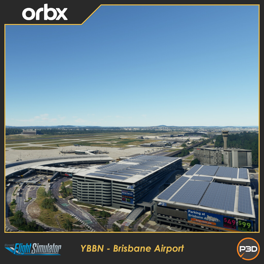 ArtStation - YBBN Airport Scenery for Microsoft Flight Simulator and ...