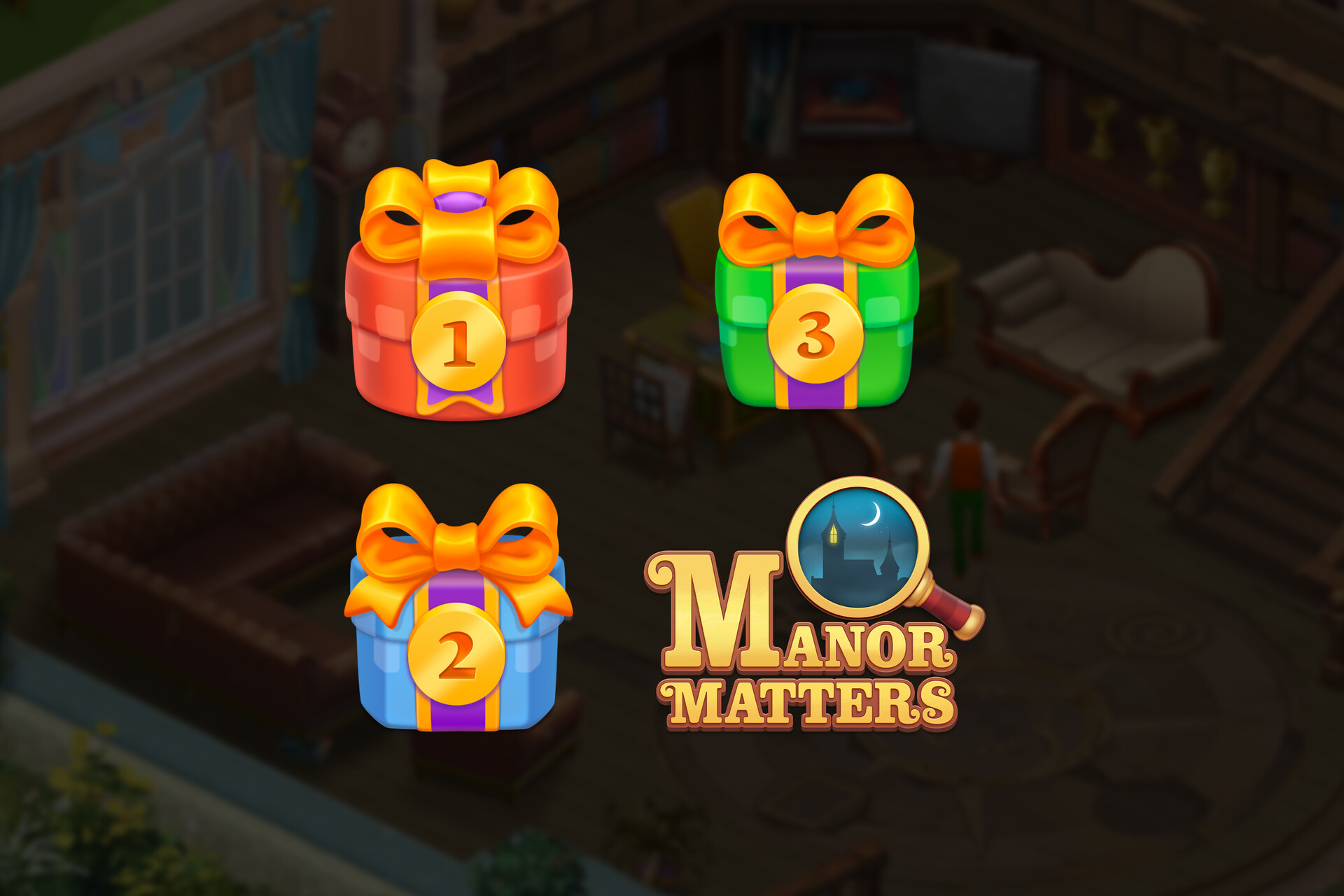 ArtStation - Icons for the game Manor Matters