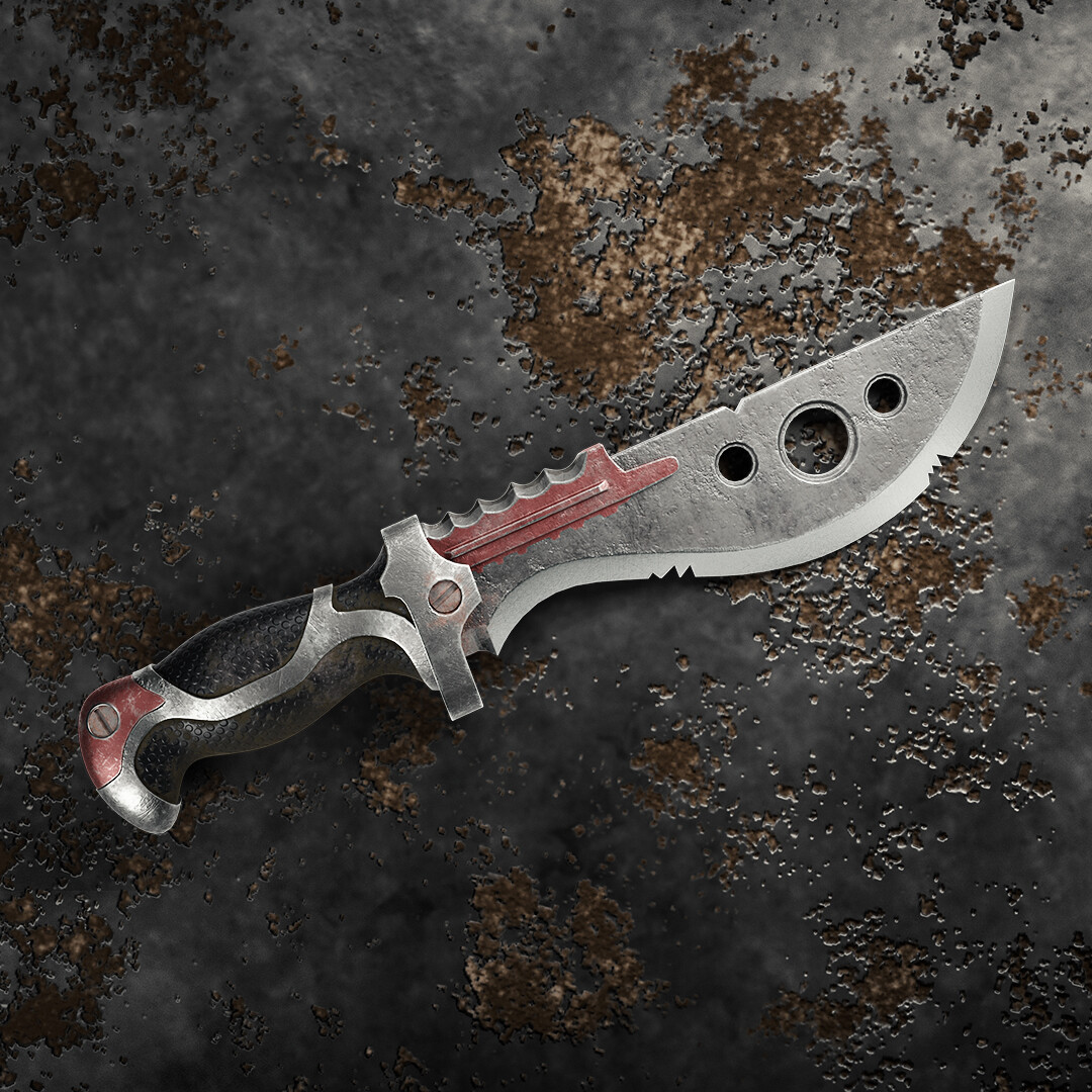 ArtStation - Semi - Realistic Knife