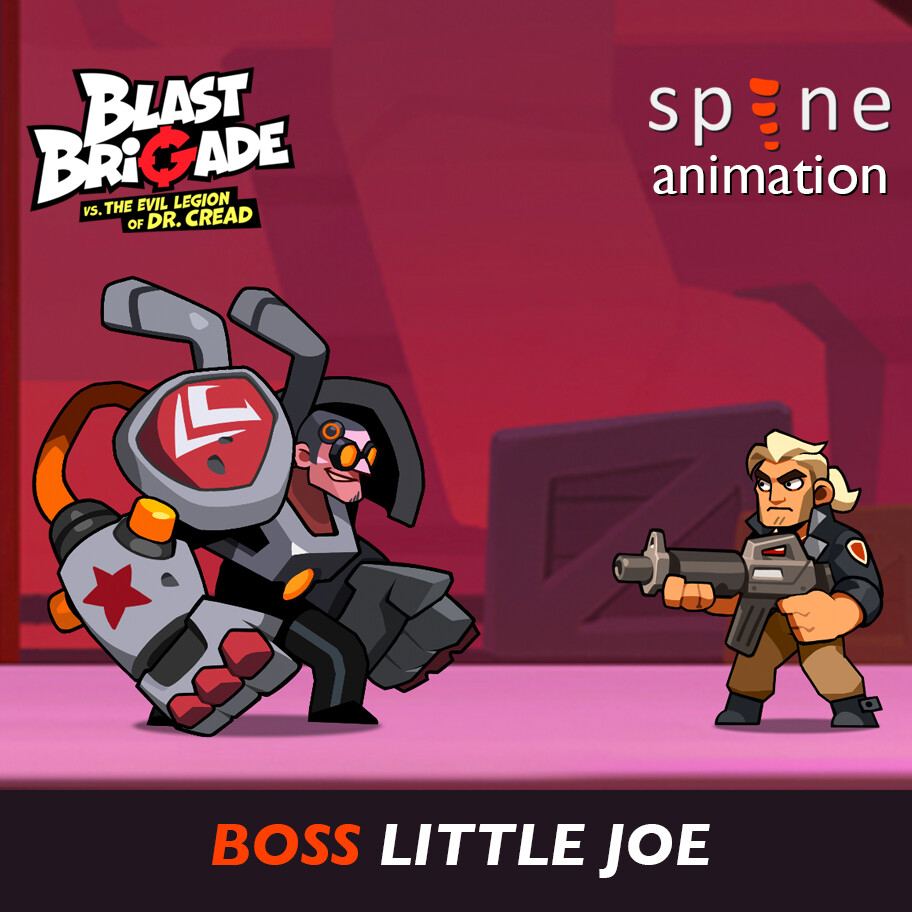 ArtStation - BLAST BRIGADE Boss LITTLE JOE