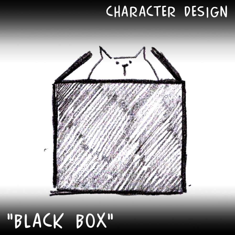 ArtStation - "Black Box" Short animation Character design (2021)