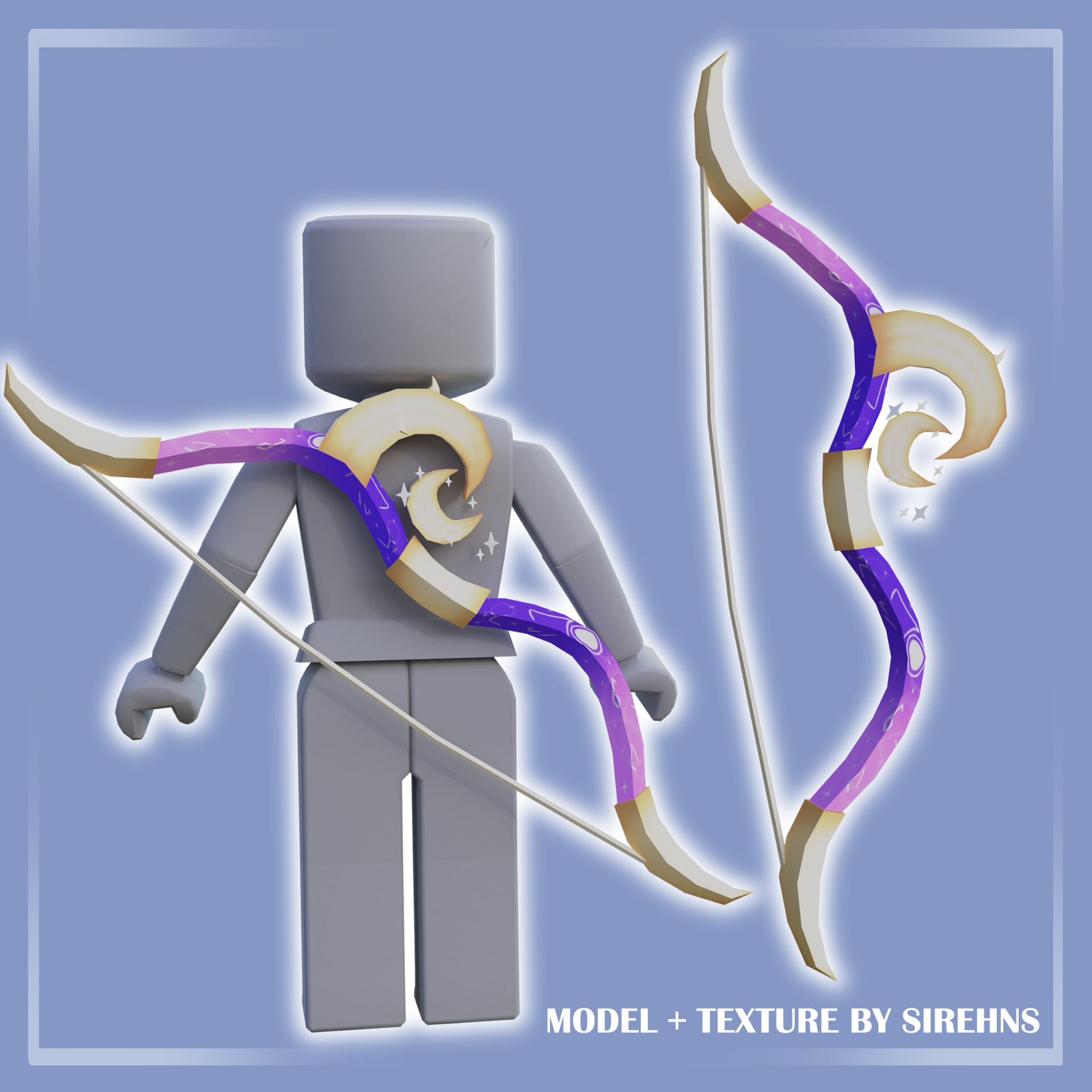 ArtStation - Fantasy Bow Roblox UGC Item