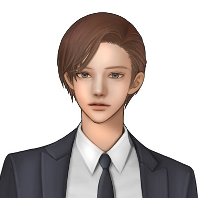 ArtStation - man in a suit