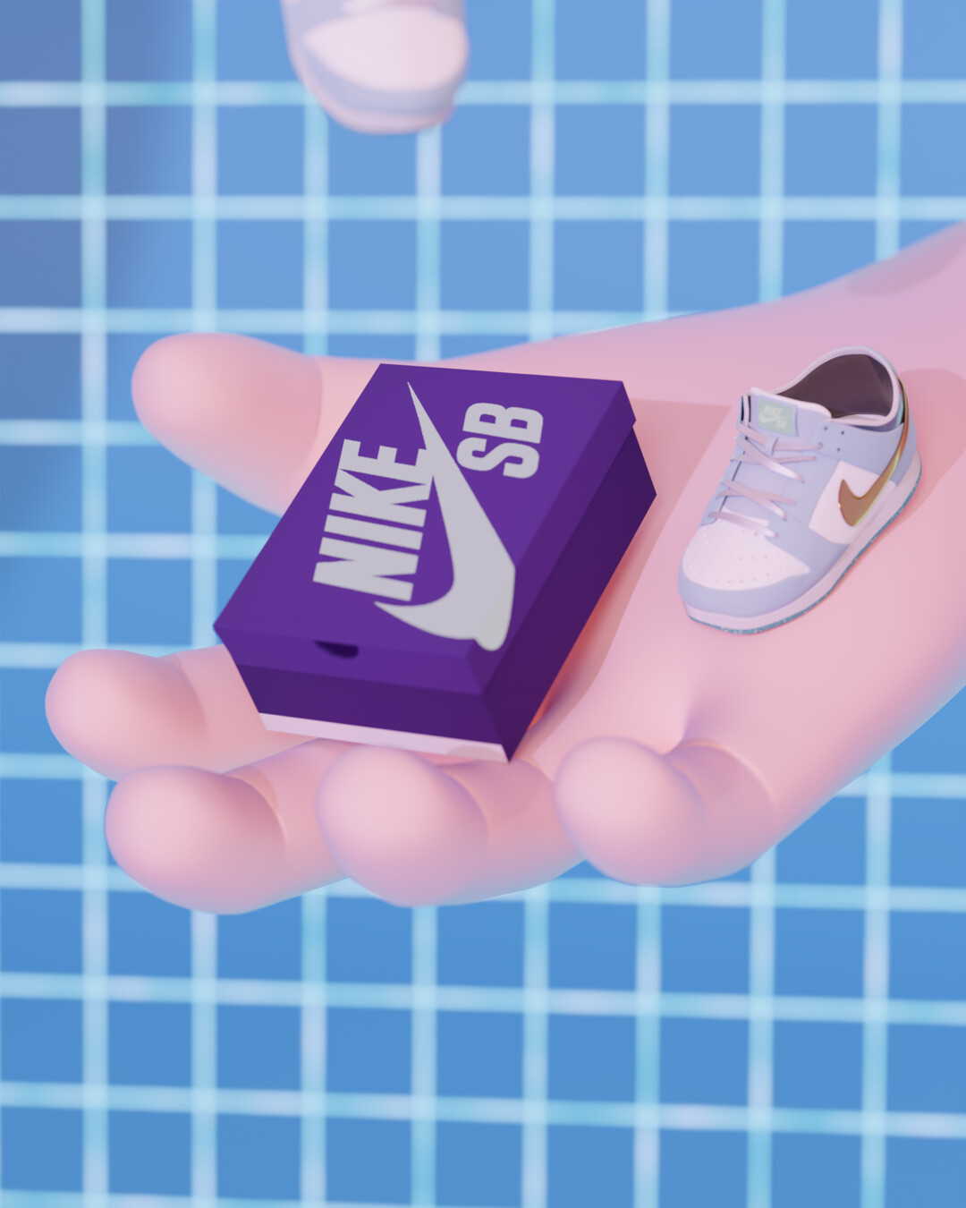 ArtStation - Nike SB Dunk