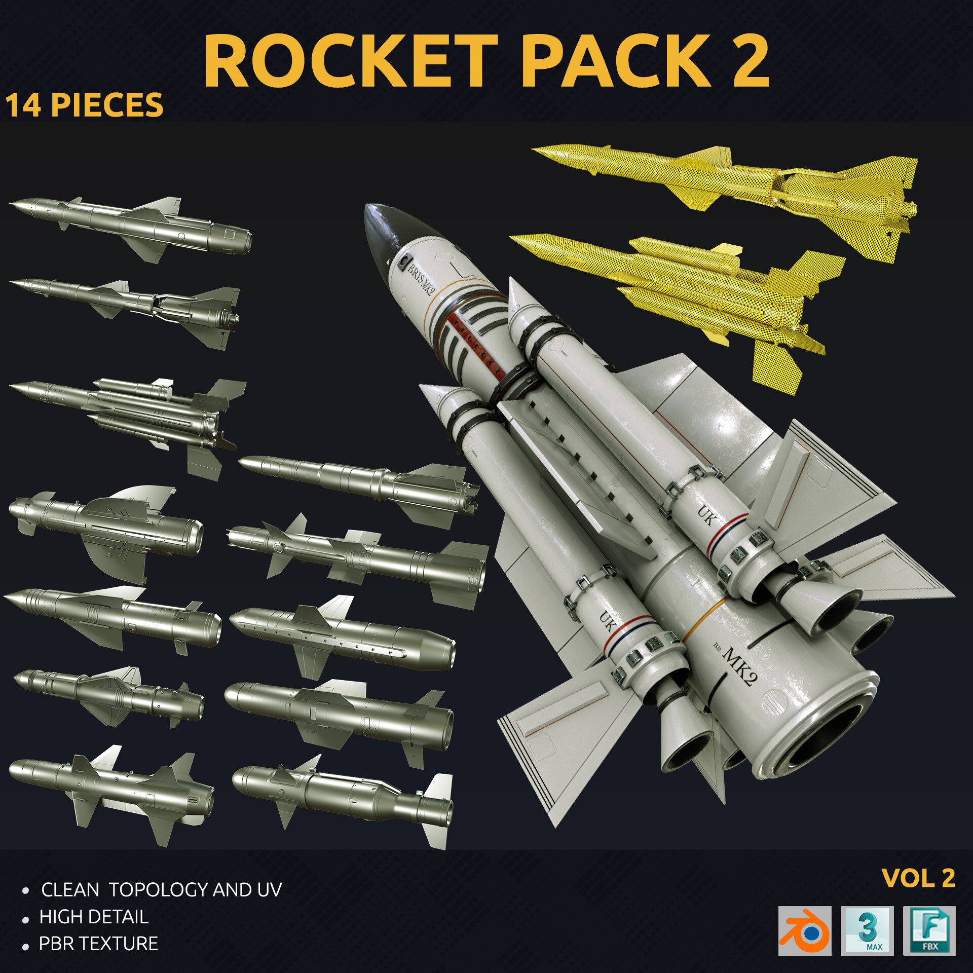 ArtStation - rocket pack - VOL 02
