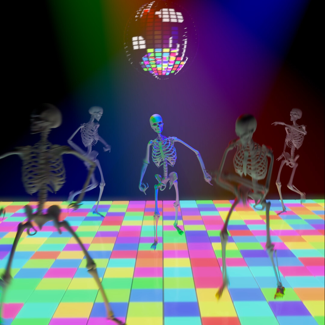 ArtStation - Skeleton Dance
