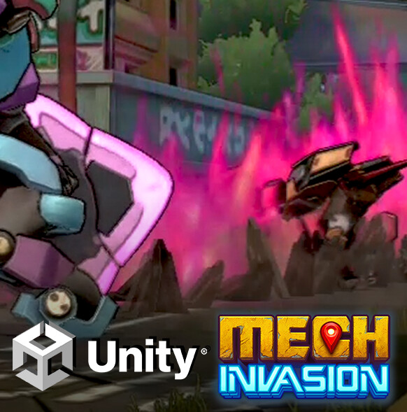 ArtStation - Robot Melee Attack VFX