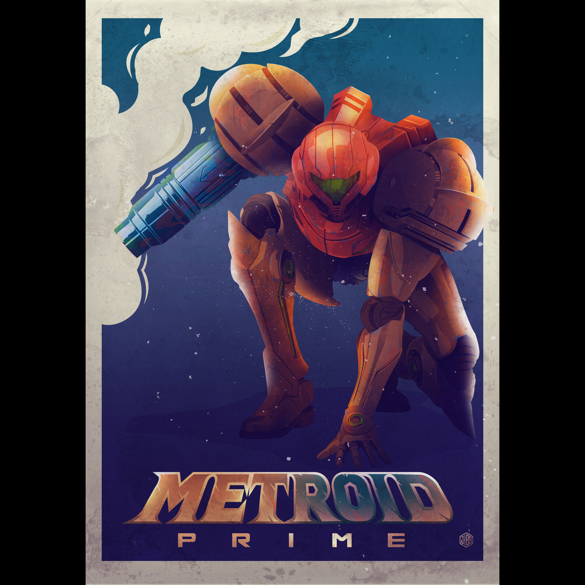 ArtStation - Metroid fan art