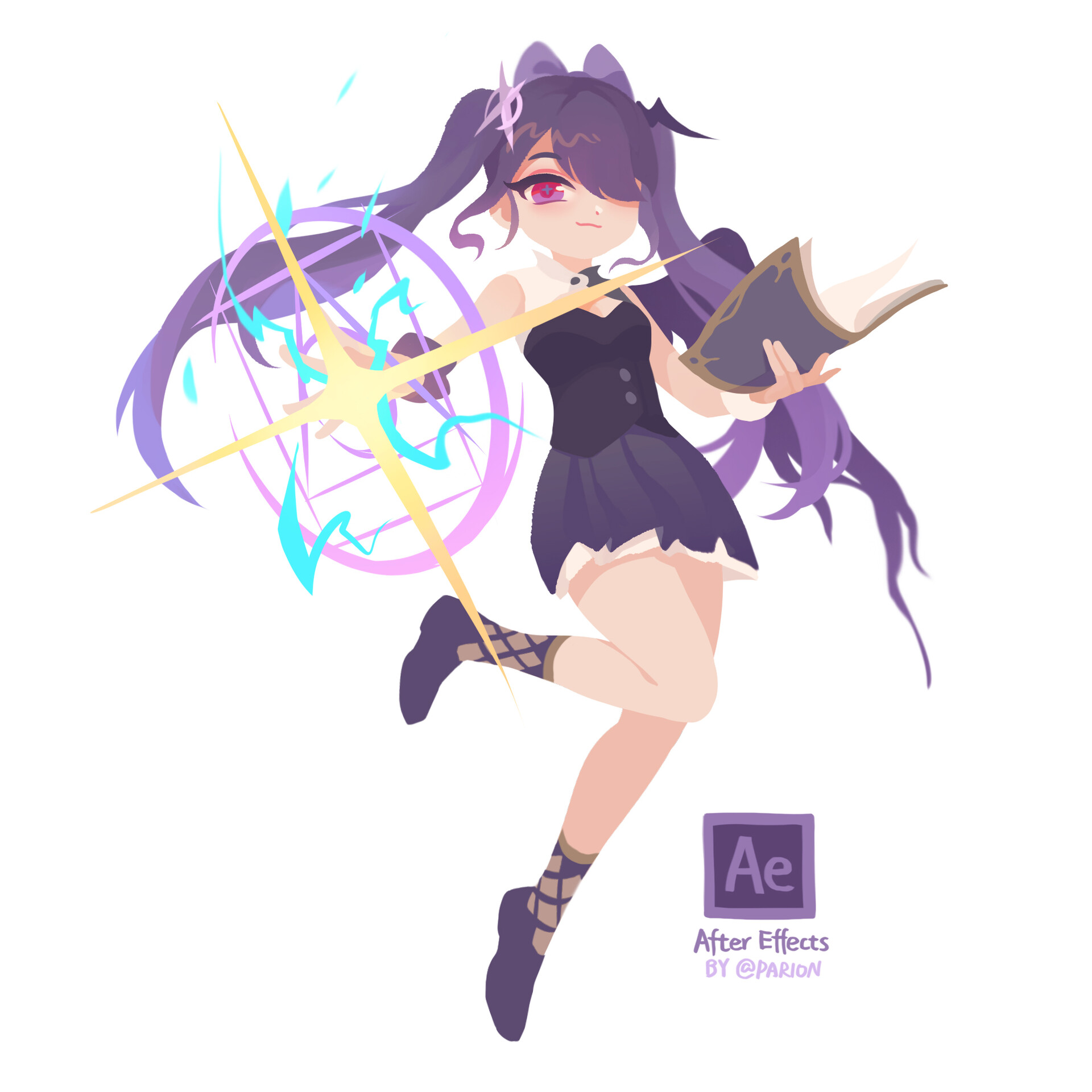 ArtStation - After Effects girl