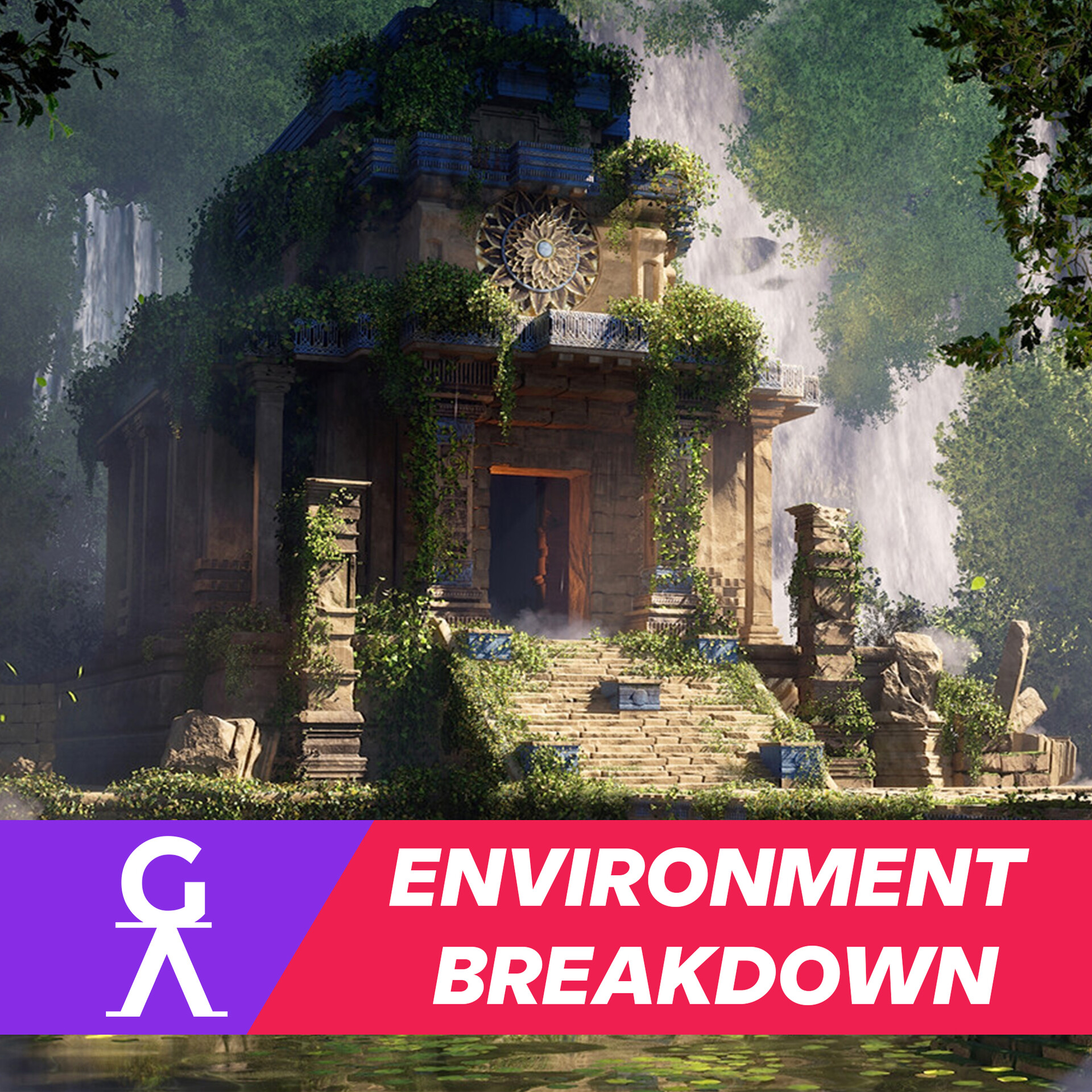 ArtStation - Ancient Temple - Environment Breakdown - Rana
