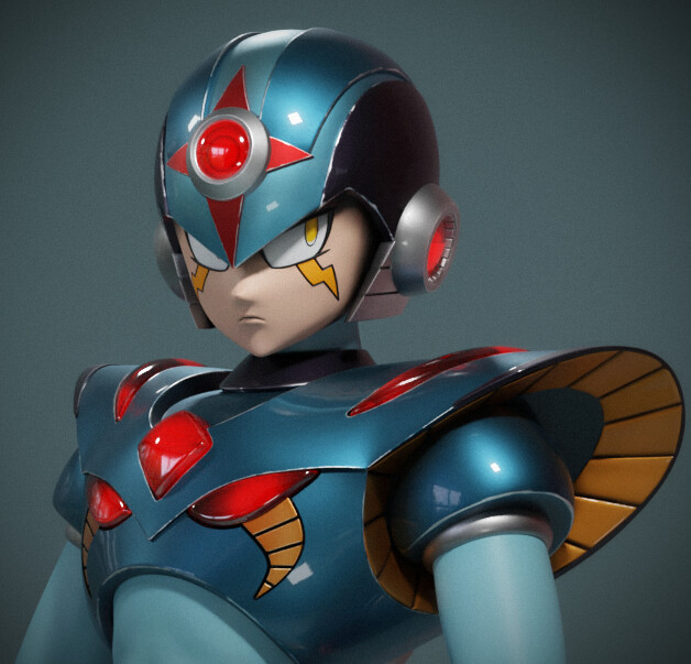 ArtStation - Mega Man X (IX) - Return X
