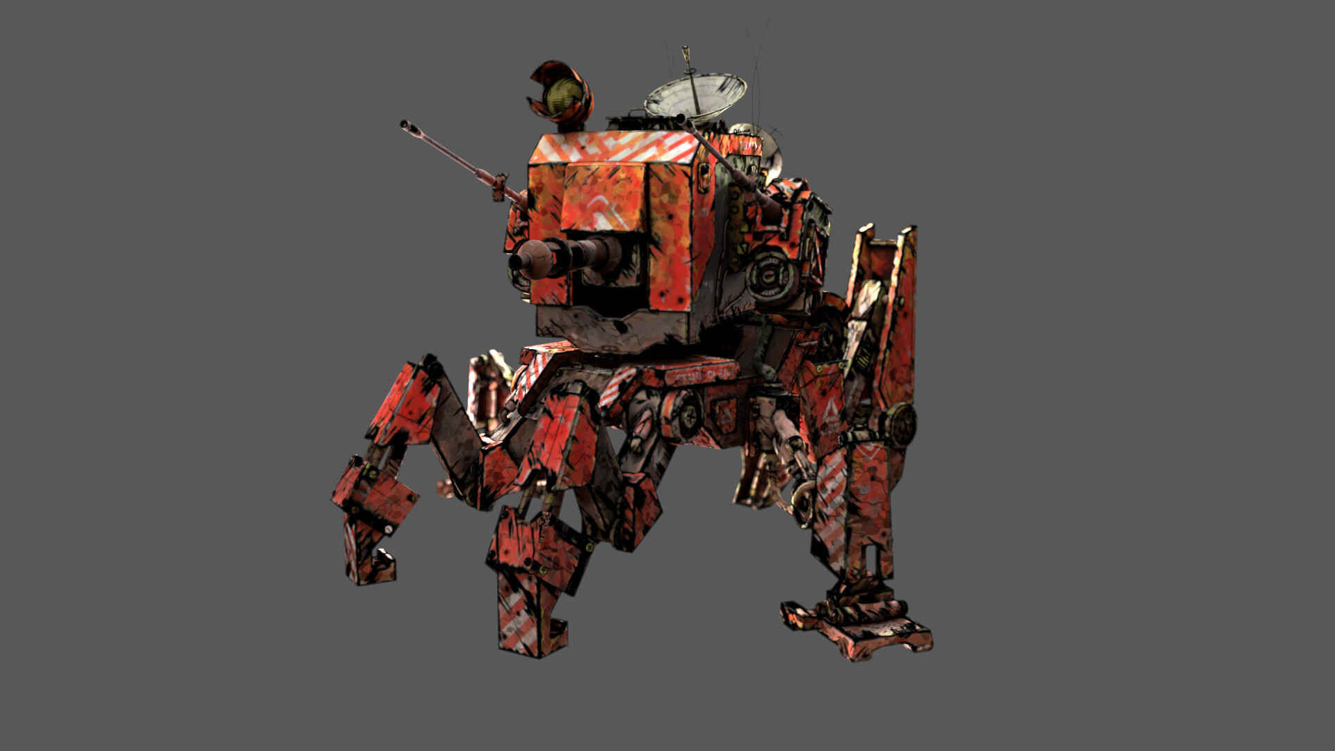 ArtStation - WW2 Mecha