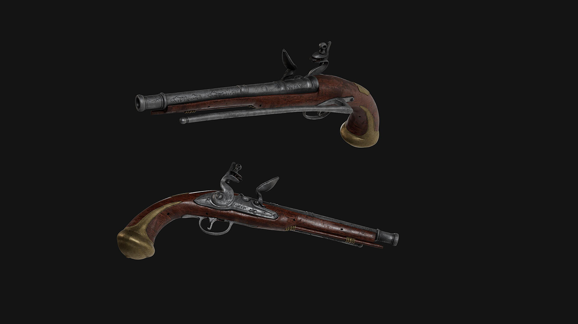 ArtStation - Flintlock Weapons