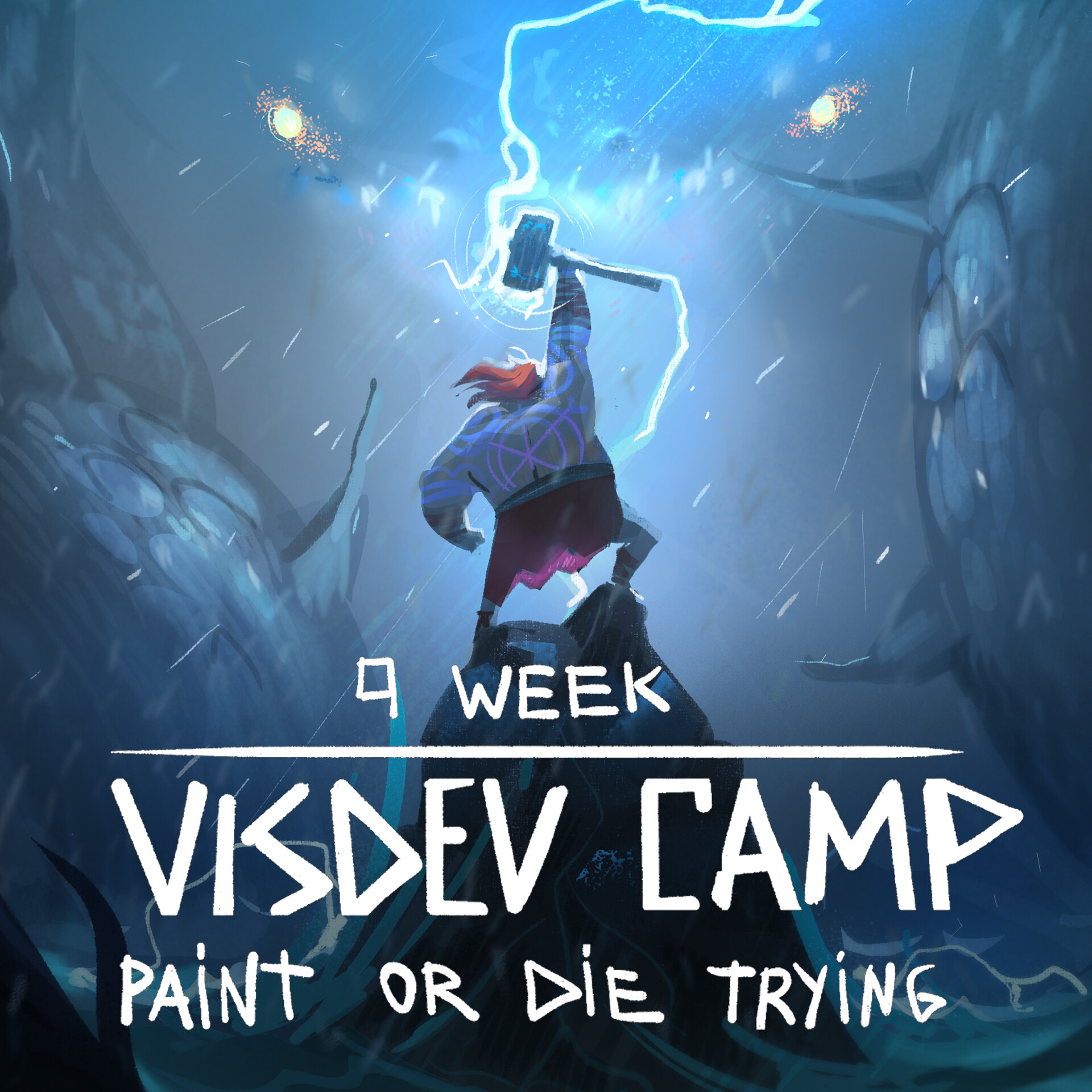 ArtStation - VALHALLA FOR ARTISTS - VISDEV CAMP - PAINT OR DIE!