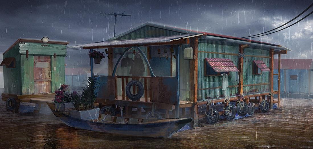 ArtStation - Floating family