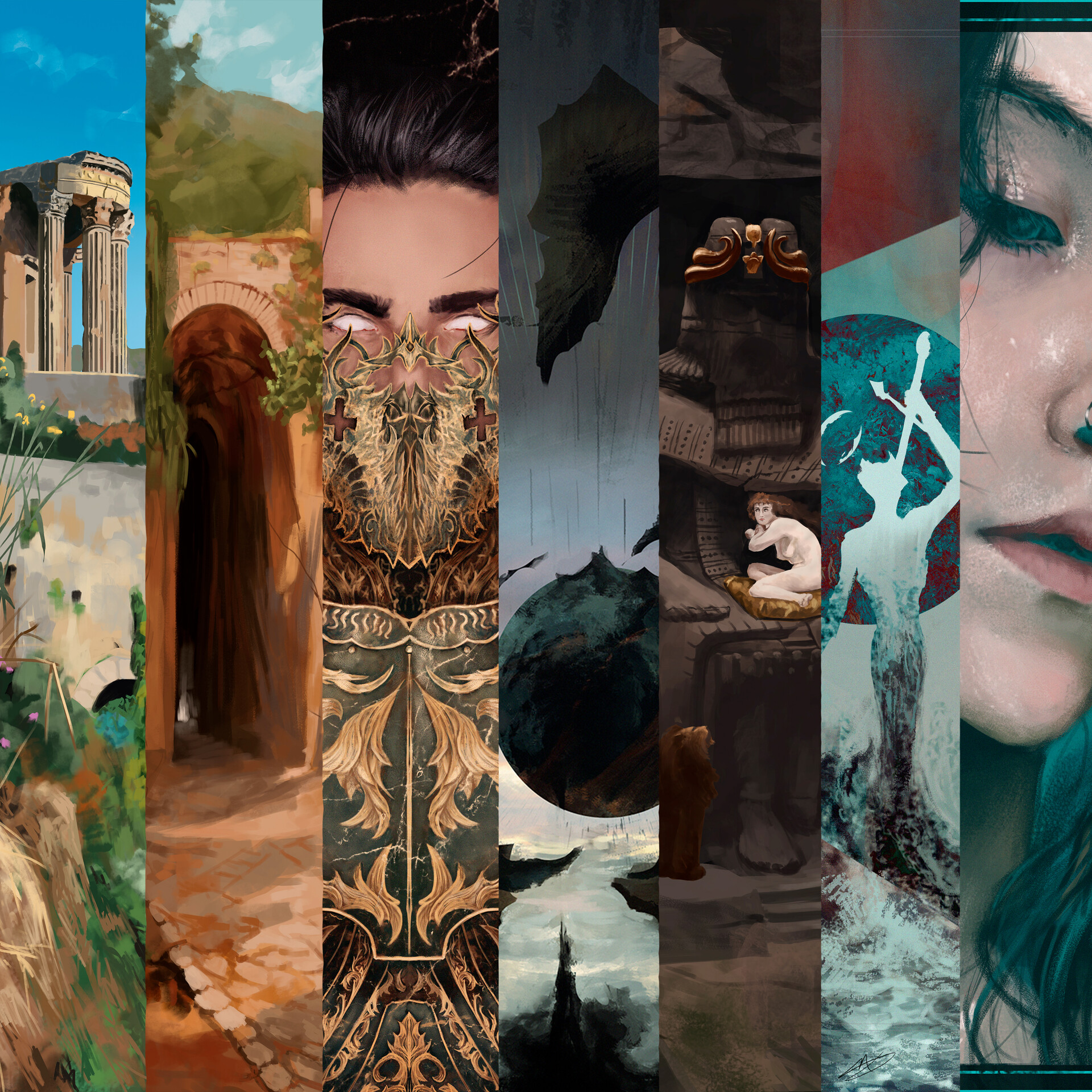 ArtStation - Thumbnails pack