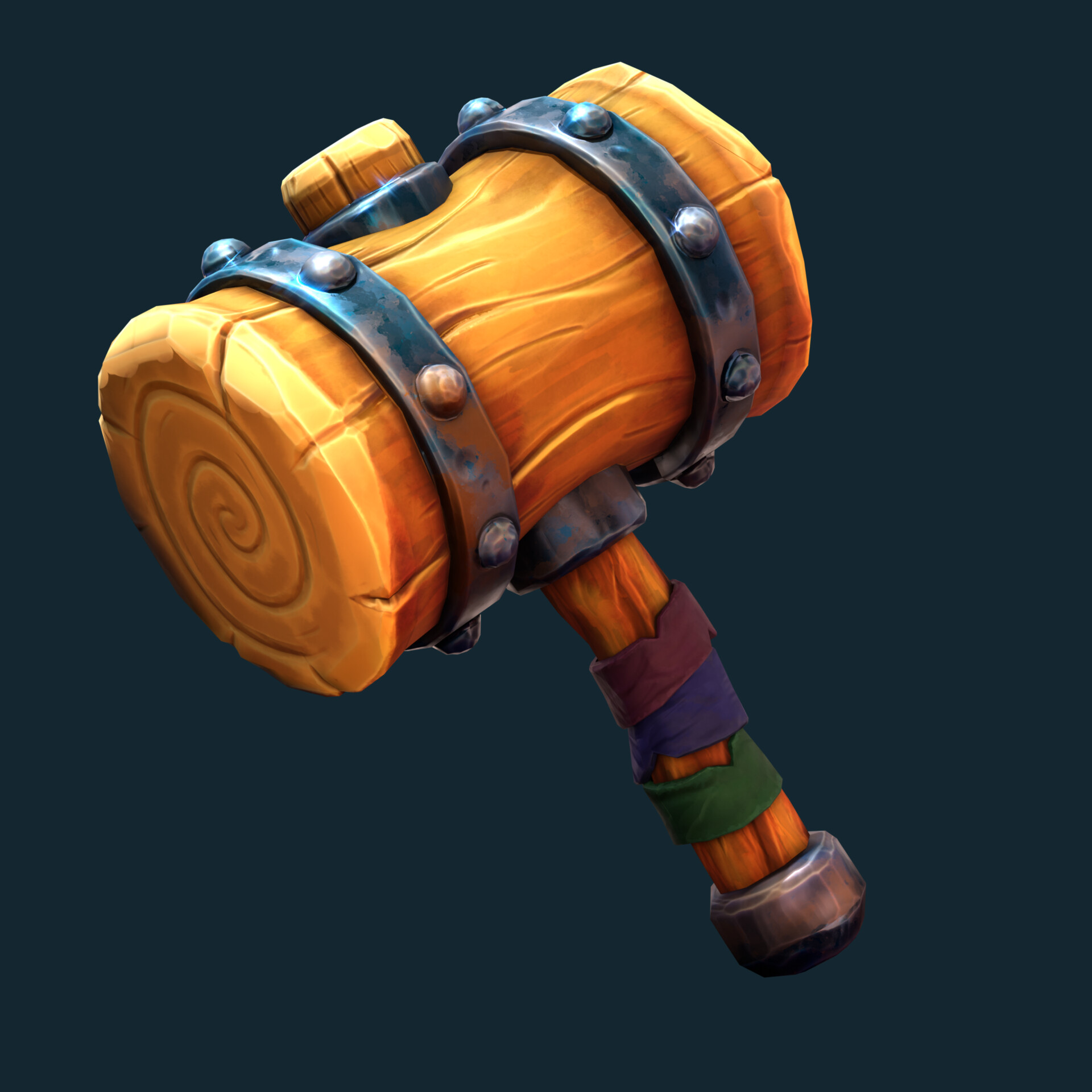 ArtStation - Game Ready Hammer - Prop