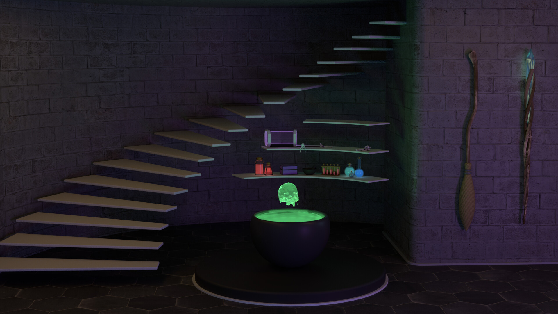 ArtStation - Witch's Basement