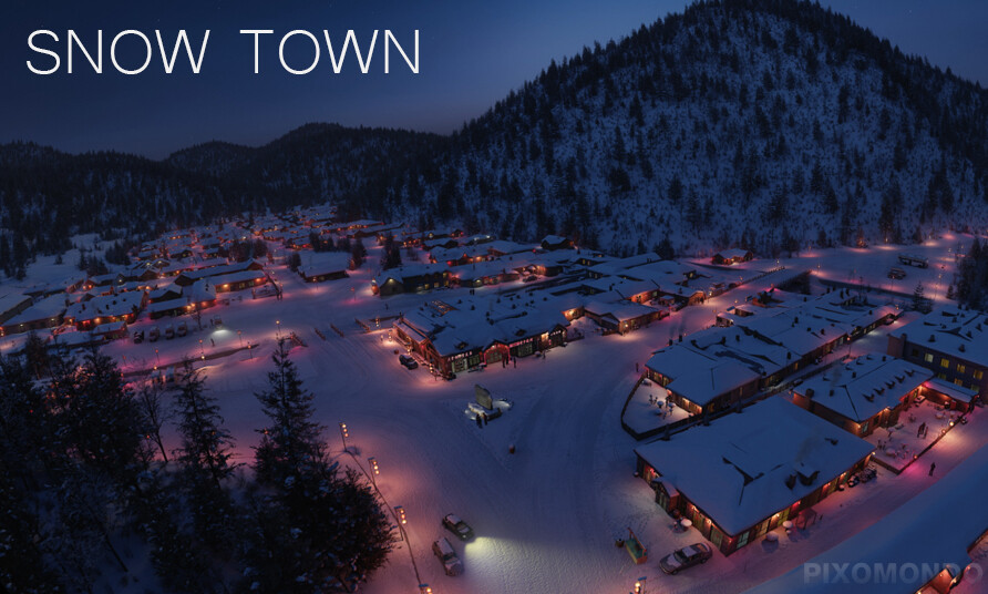 Magi VFX - Snow-Town