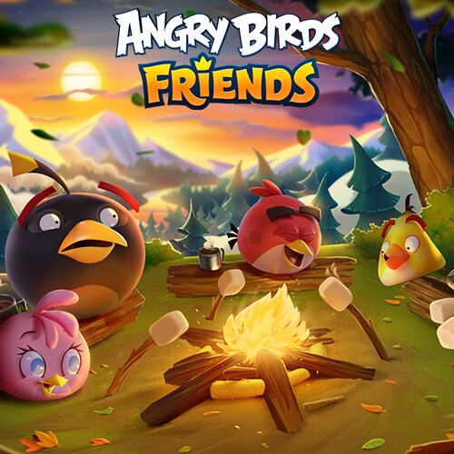 ArtStation - Angry Birds Friends - The Great Outdoors Tournament