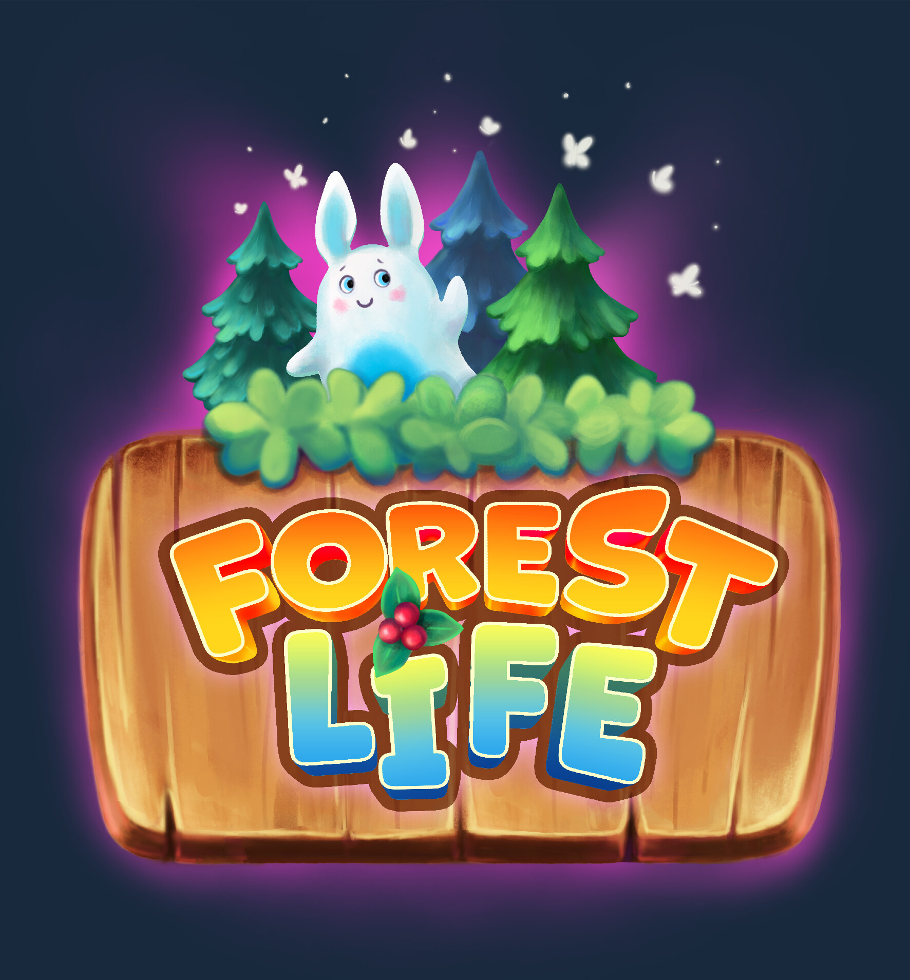ArtStation - Forest life - 2D game project
